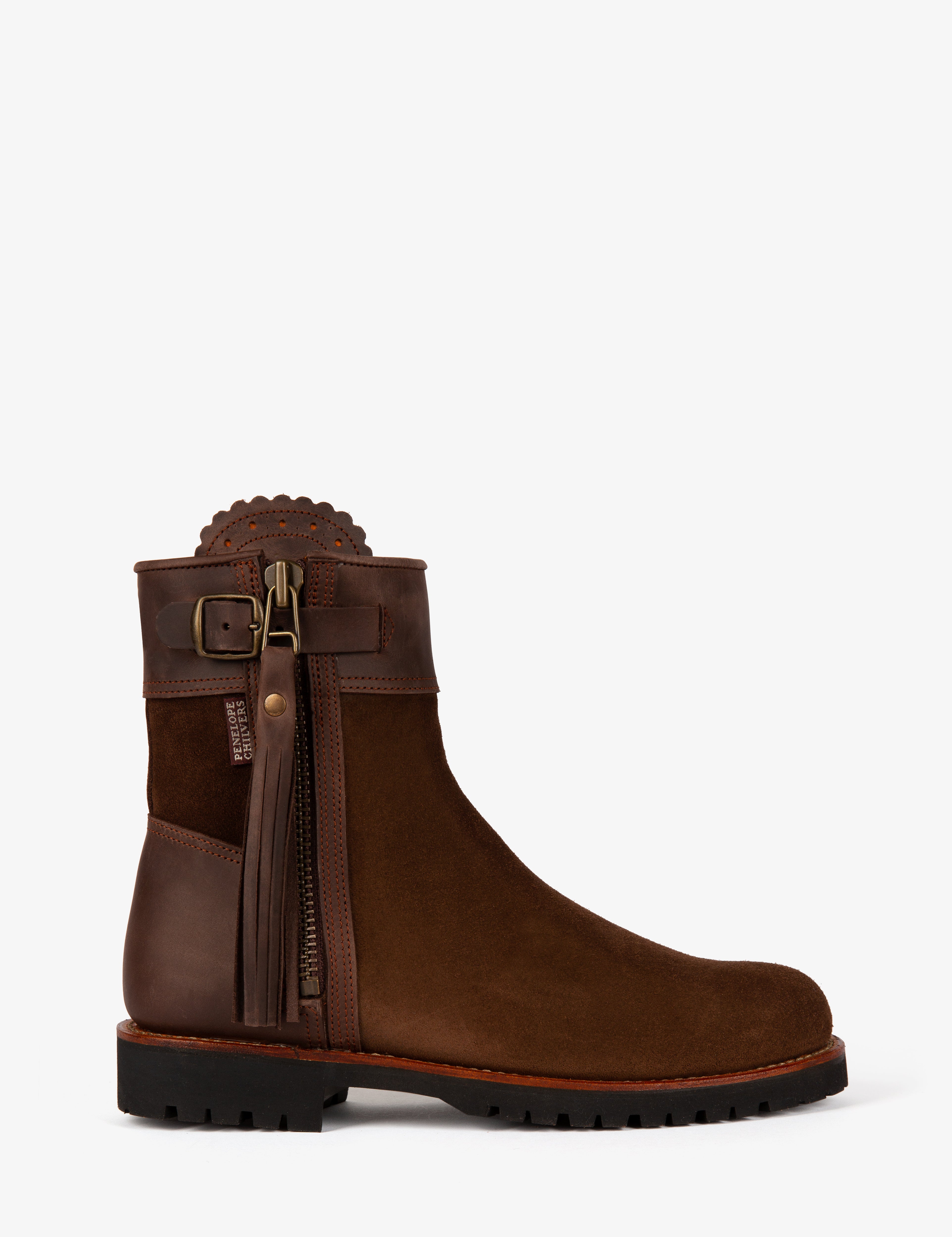 Penelope Chilvers Inclement Cropped Tassel Boot Dark Oak – BFR ...